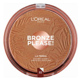 L’Oréal Paris Bronze Please! La Terra Bronzer Pó Bronzeador Rosto e Corpo