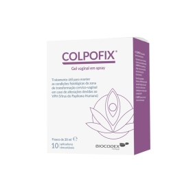 Colpofix Gel Vaginal em Spray 20ml + 10 aplicadores