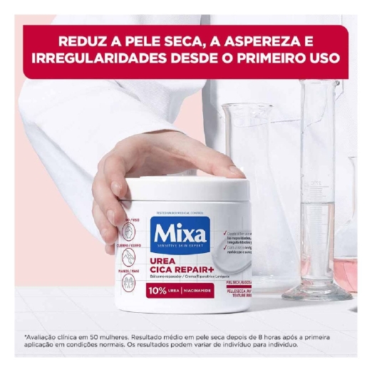 Mixa Urea Cica Repair+ Creme Hidratante Reparador 400ml