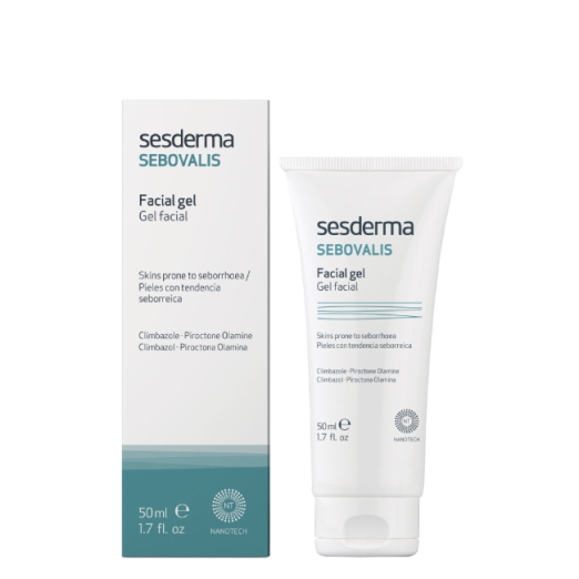 Sesderma Sebovalis Gel Facial para Pele com Dermatite Seborreica 50ml